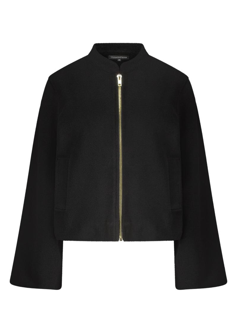 Balloon-Shaped Bomber Jacket - Botmode